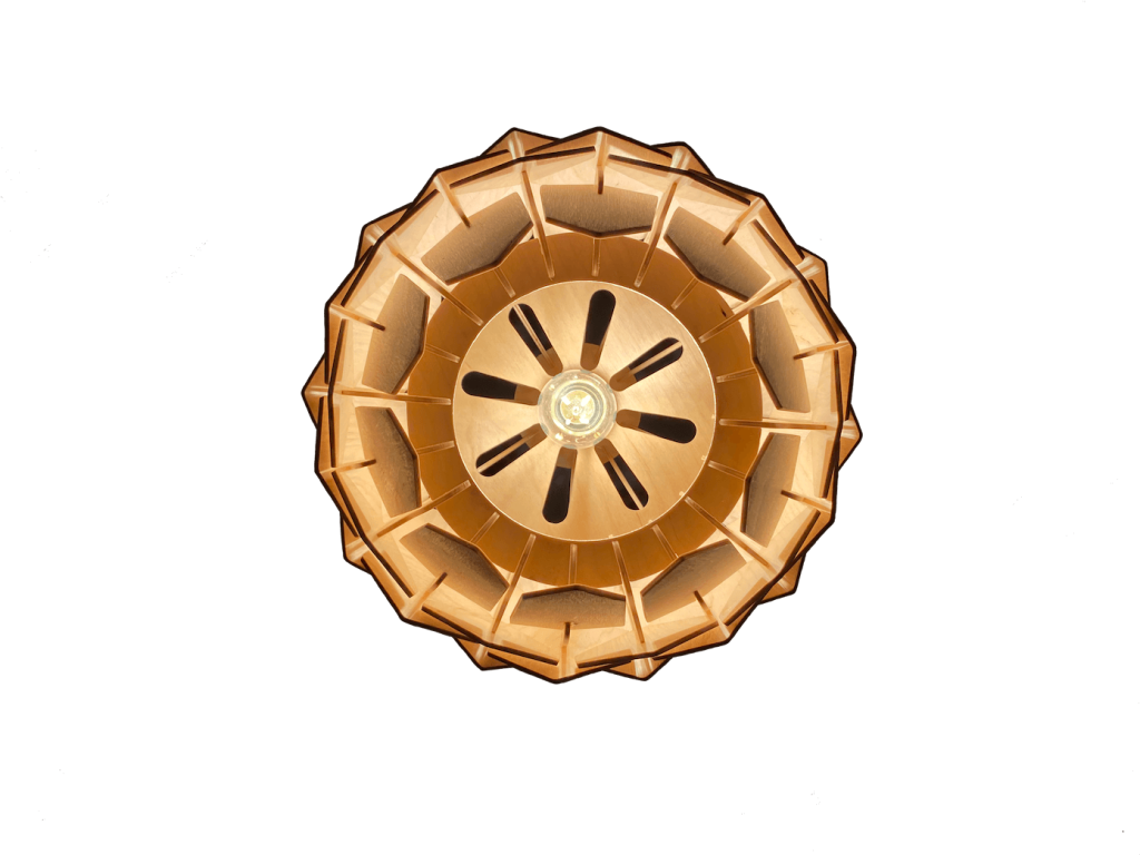 Unahi 1.0 – lamp in natural wood - Ulap design